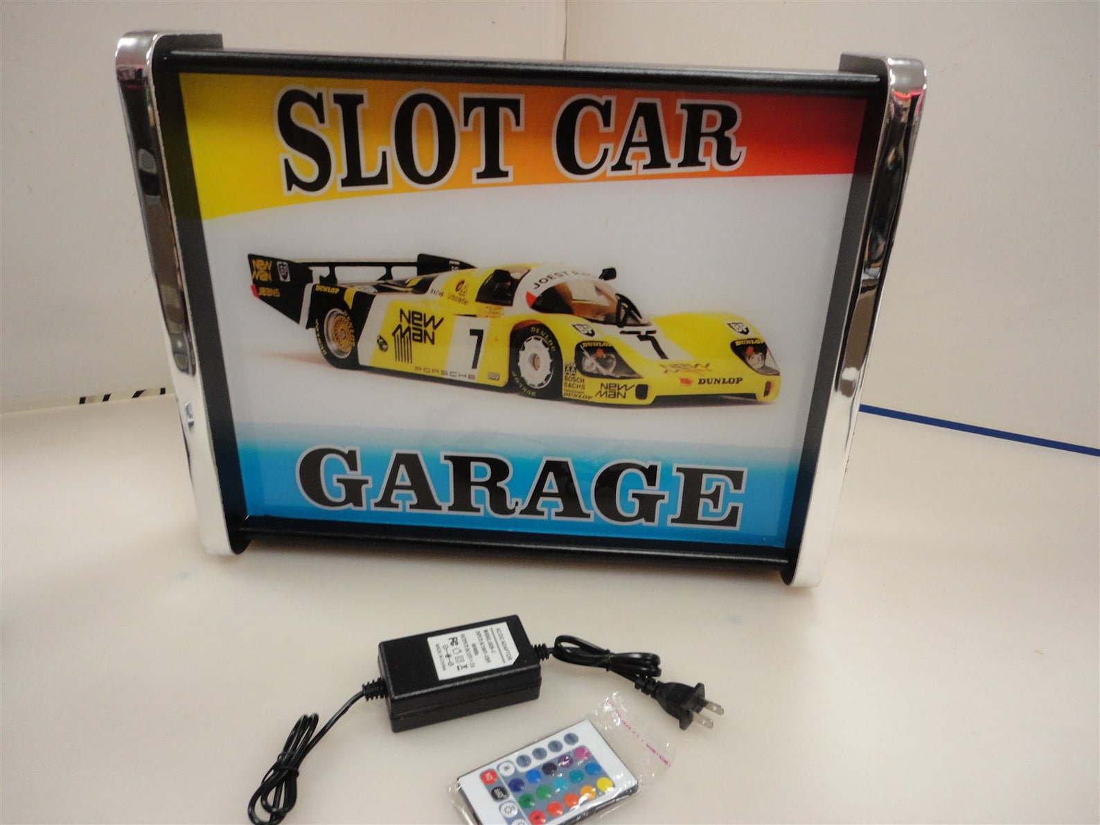 Slot Car Garage LED Display Light Sign Box - Etsy
