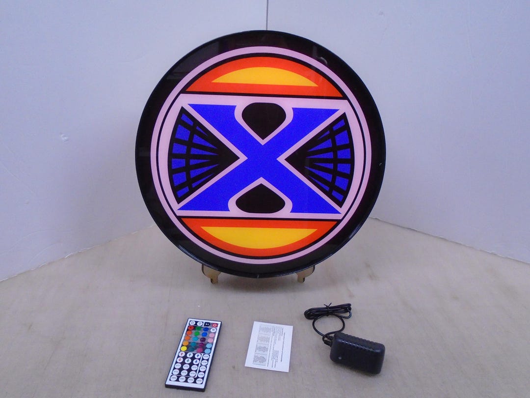 Bally Xenon Pinball 15-inch Round LED Wall Display Light Box - Etsy