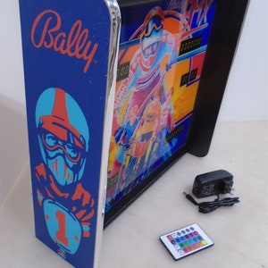 Bally BMX Pinball Head LED Display Light Box - Etsy