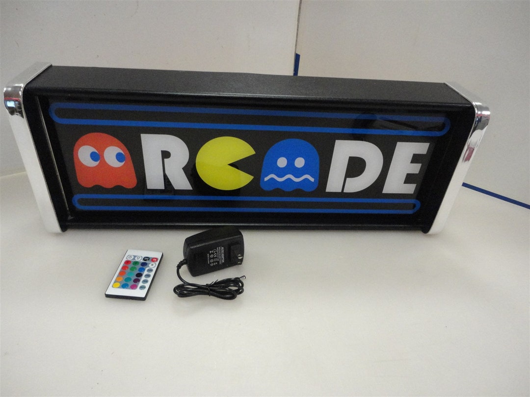 Arcade Game/rec Room LED Display Light Box - Etsy