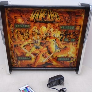 Bally Viking Pinball Head LED Display Light Box - Etsy