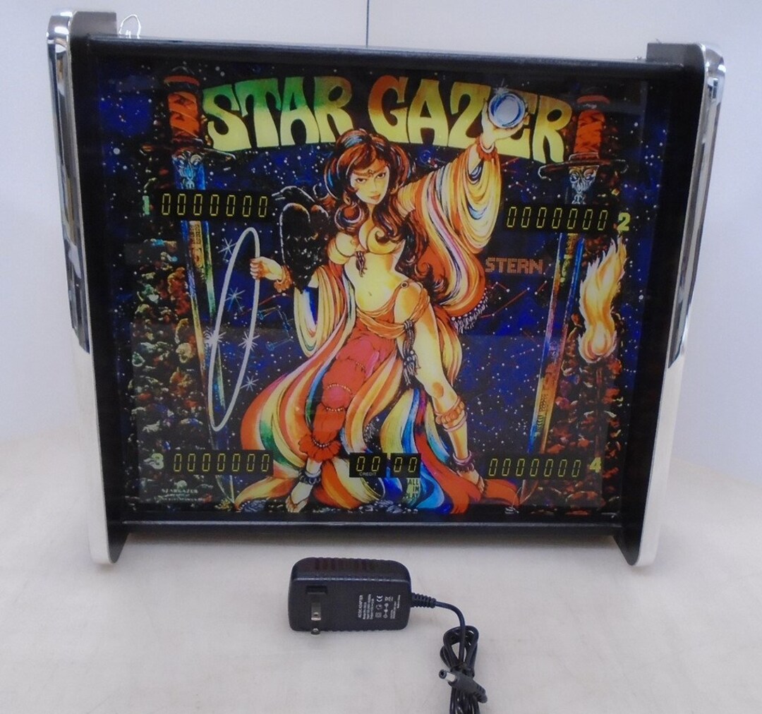Stern Star Gazer Pinball Head LED Display Light Box - Etsy