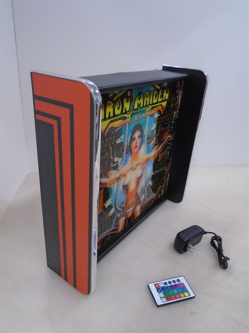 Stern Iron Maiden Pinball Head LED Display Light Box - Etsy