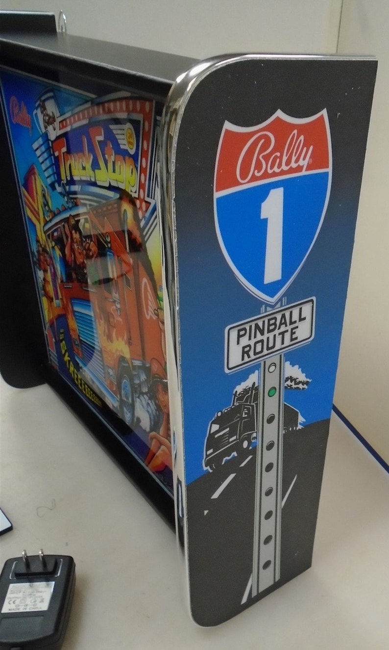 Bally Truck Stop Pinball Head LED Display Light Box - Etsy