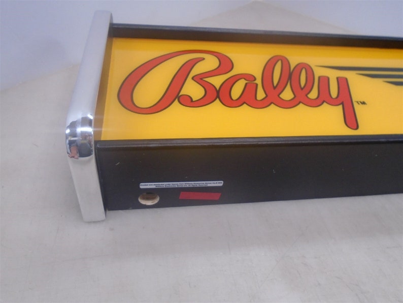 Bally Pinball Logo LED Display Light Box Sign - Etsy
