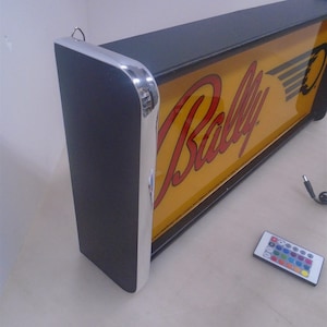 Bally Pinball Logo LED Display Light Box Sign - Etsy