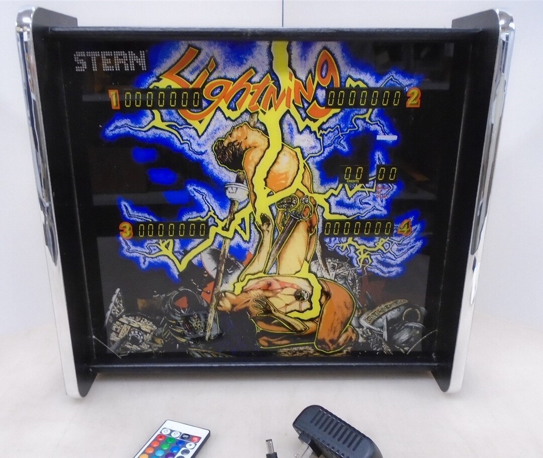 Stern Lightning Pinball Head LED Display Light Box - Etsy