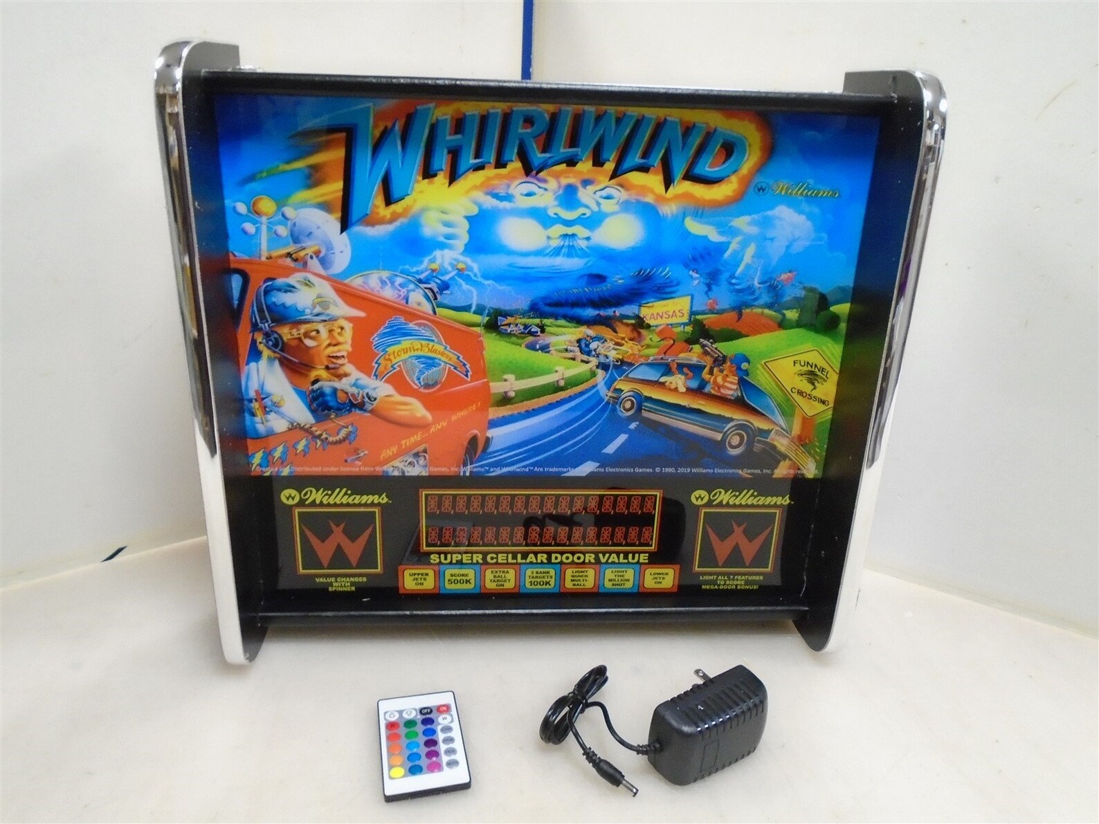 Williams Whirlwind Pinball Head LED Display Light Box | Etsy