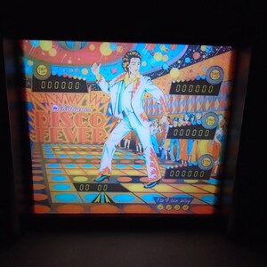 Williams Disco Fever Pinball Head LED Display Light Box - Etsy