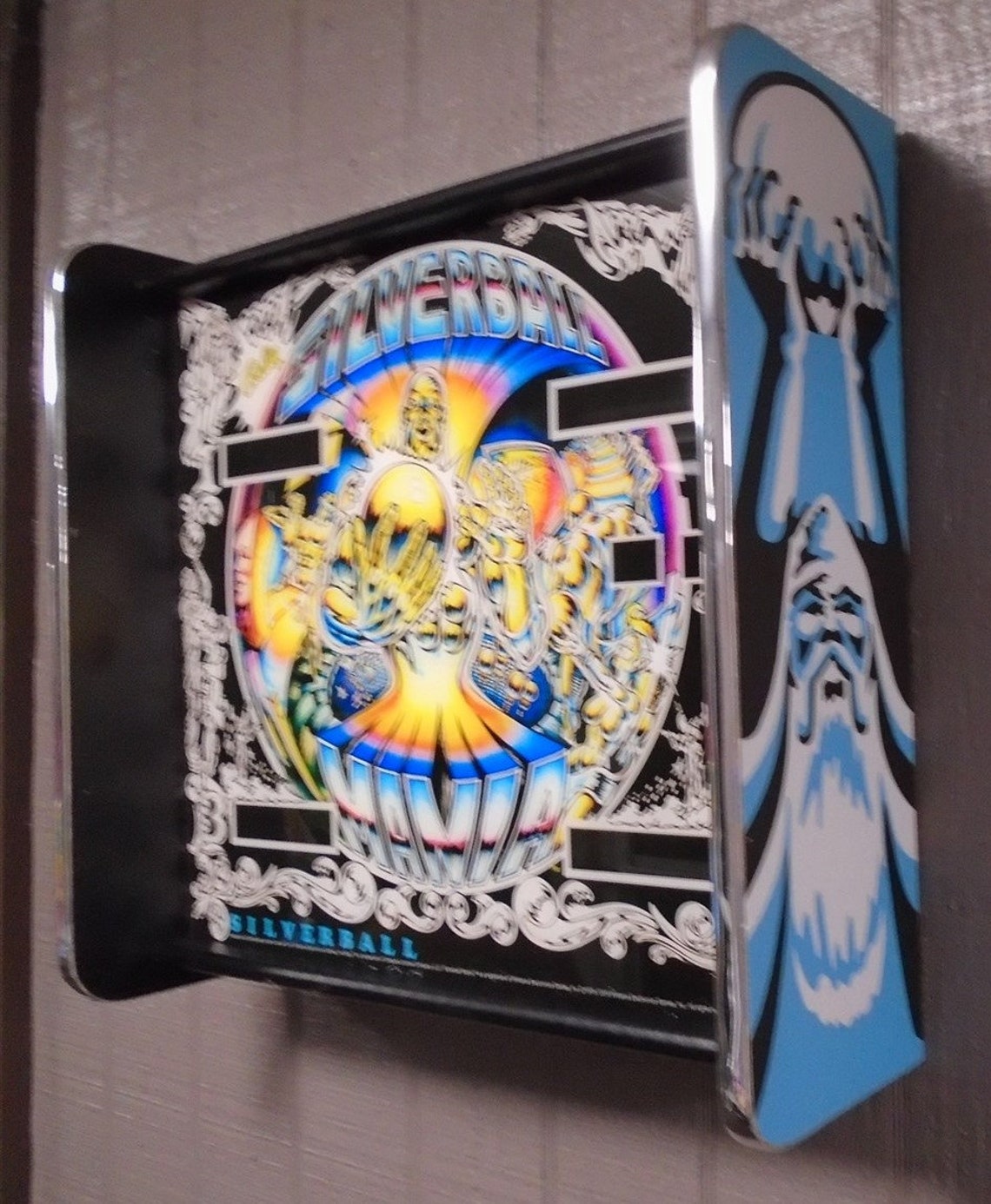 Bally Silverball Mania Pinball Head LED Display Light Box | Etsy