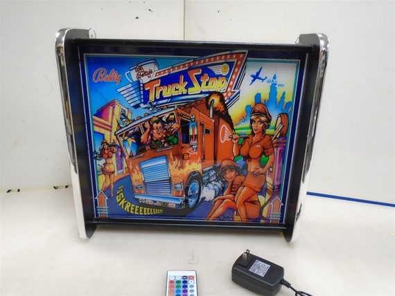 Bally Truck Stop Pinball Head LED Display light box Bally - Etsy Canada