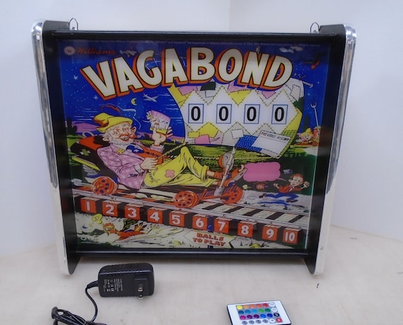 Williams Vagabond Pinball Head LED Display Light Box - Etsy
