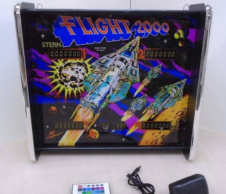 Stern Flight 2000 Pinball Head LED Display Light Box - Etsy