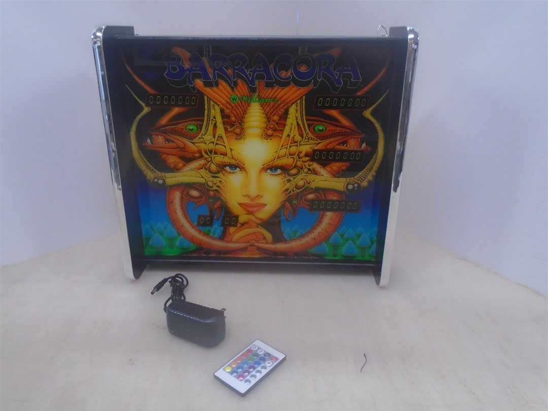 Williams Barracora Pinball Head LED Display Light Box - Etsy