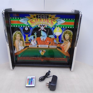Bally Pool Sharks Pinball Head LED Display Light Box - Etsy