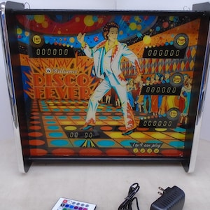 Williams Disco Fever Pinball Head LED Display Light Box - Etsy