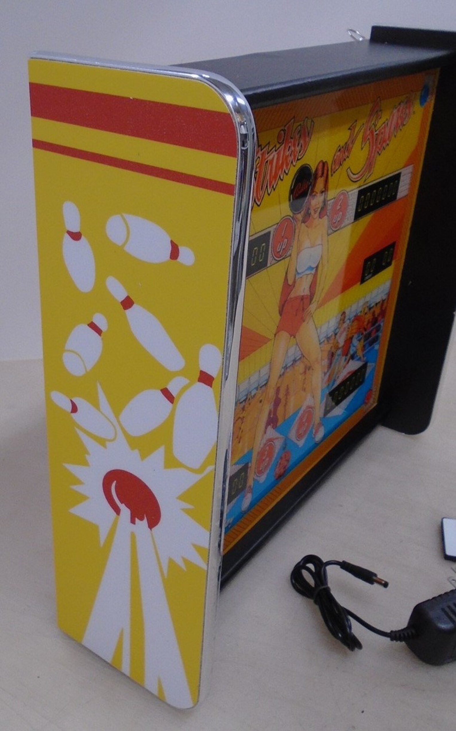 Bally Strikes & Spares Pinball Head LED Display Light Box - Etsy
