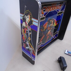Bally Cybernaut Pinball Head LED Display Light Box - Etsy
