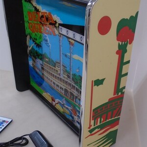 Bally Delta Queen Pinball Head LED Display Light Box - Etsy UK