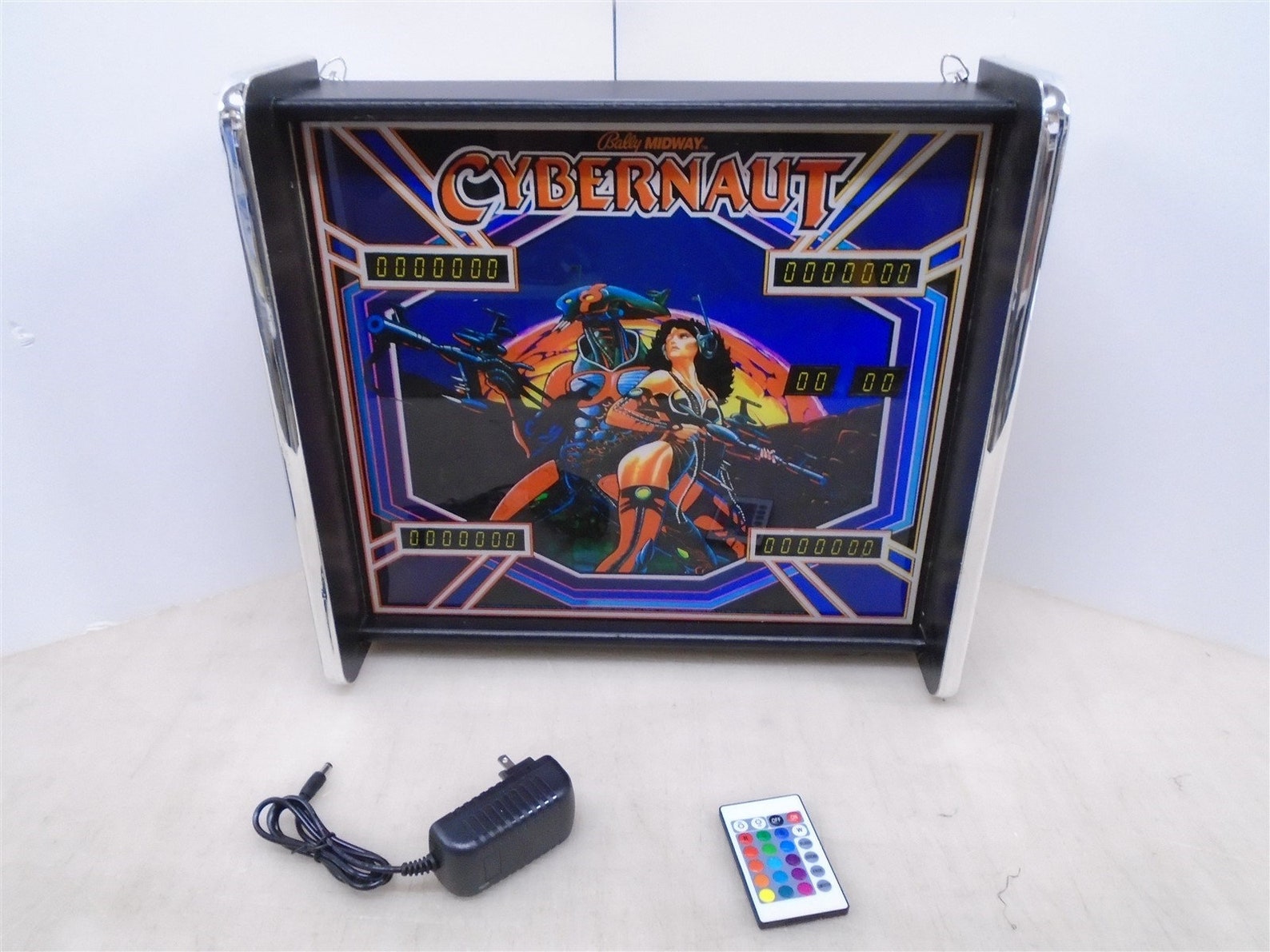 Bally Cybernaut Pinball Head LED Display Light Box - Etsy
