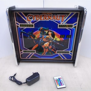 Bally Cybernaut Pinball Head LED Display Light Box - Etsy