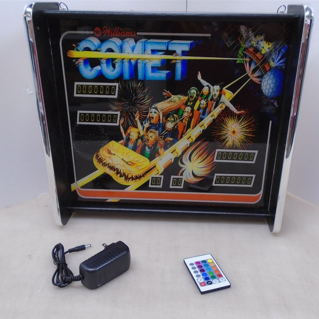 Williams Comet Pinball Head LED Display Light Box - Etsy