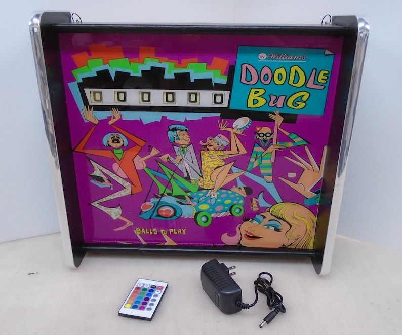 Williams Doodle Bug Pinball Head LED Display Light Box - Etsy
