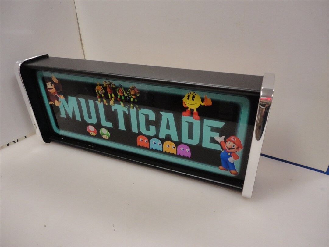 Multicade Marquee Game/rec Room LED Display Light Box - Etsy