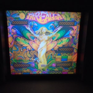 Zaccaria Farfalla Pinball Head LED Display Light Box - Etsy