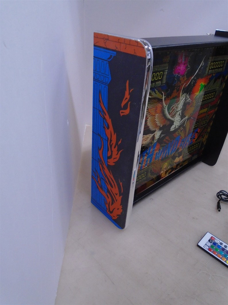Zaccaria Earth Wind Fire Pinball Head LED Display Light Box - Etsy