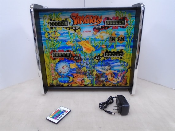 Stern Stingray Pinball Head LED Display Light Box - Etsy