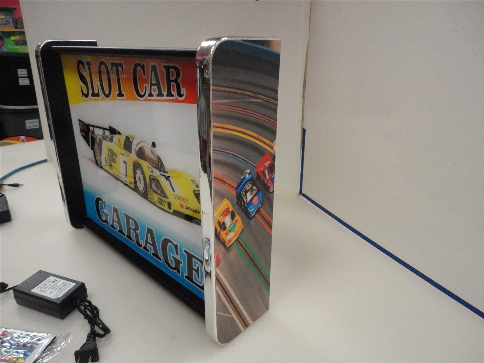 Slot Car Garage LED Display Light Sign Box - Etsy