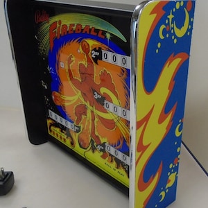 Bally Fireball Pinball Head LED Display Light Box - Etsy