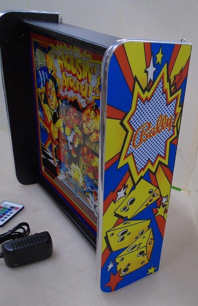 Bally Mousin Around Pinball Head LED Display Light Box - Etsy