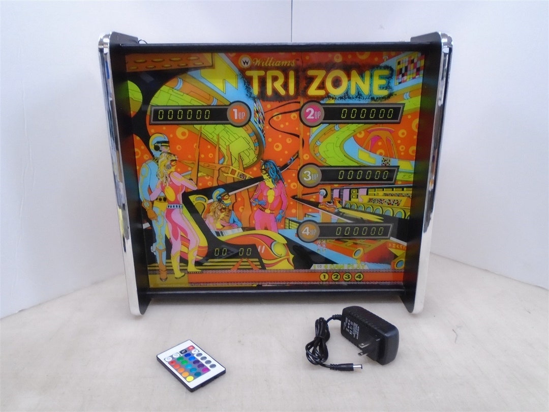 Williams Tri Zone Pinball Head LED Display Light Box - Etsy