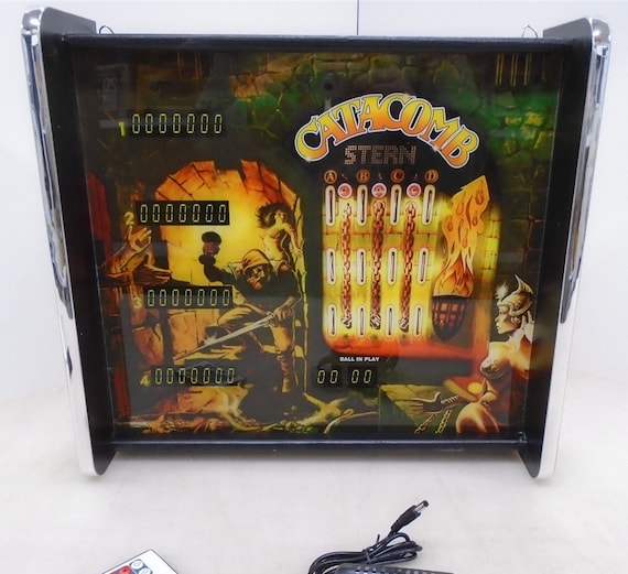 Stern Catacomb Pinball Head LED Display Light Box | Etsy