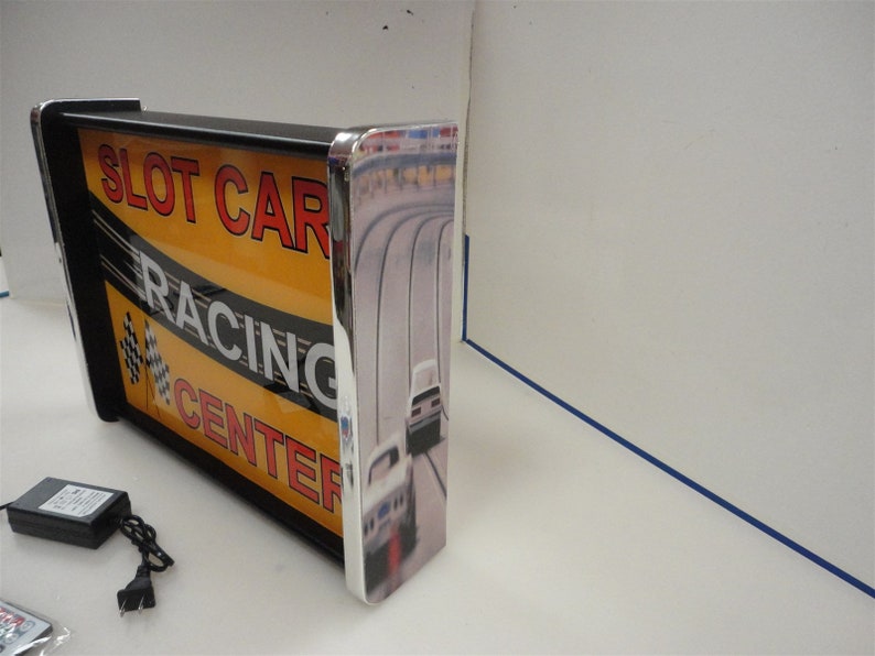 Slot Car Racing Center LED Display Light Sign Box - Etsy