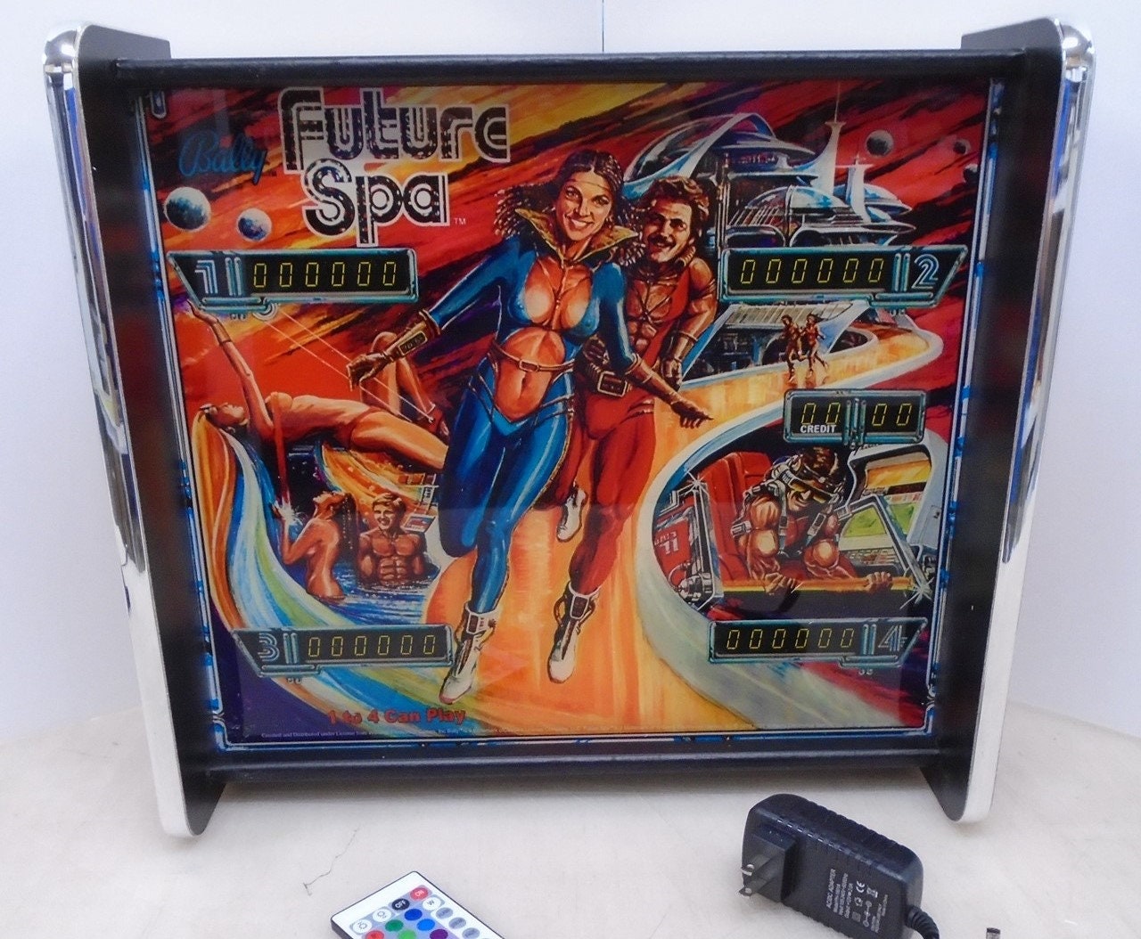 Bally Future Spa Pinball Head LED Display Light Box - Etsy UK