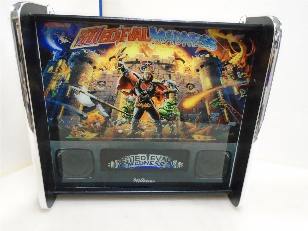Williams Medieval Madness Pinball Head LED Display Light Box - Etsy