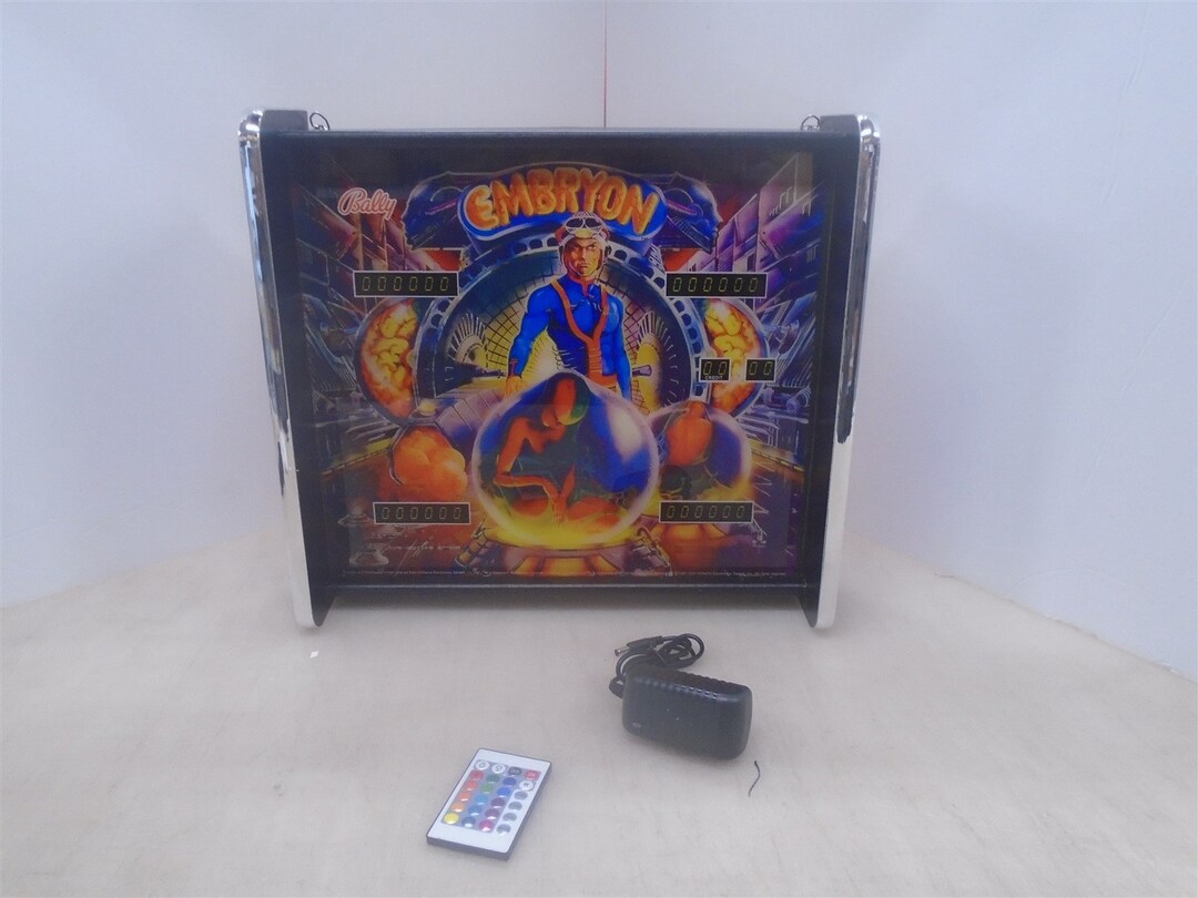 Bally Embryon Pinball Head LED Display Light Box - Etsy