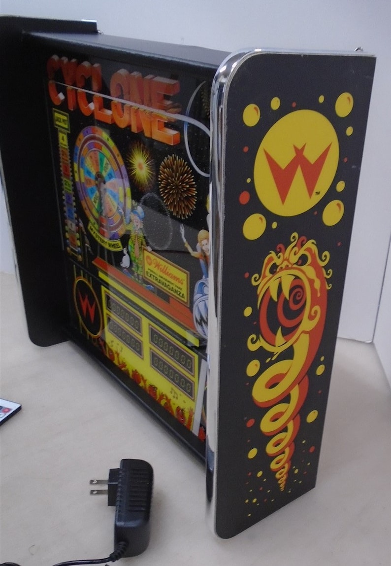 Williams Cyclone Pinball Head LED Display Light Box - Etsy