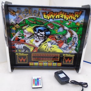 Williams Earthshaker Pinball Head LED Display Light Box - Etsy