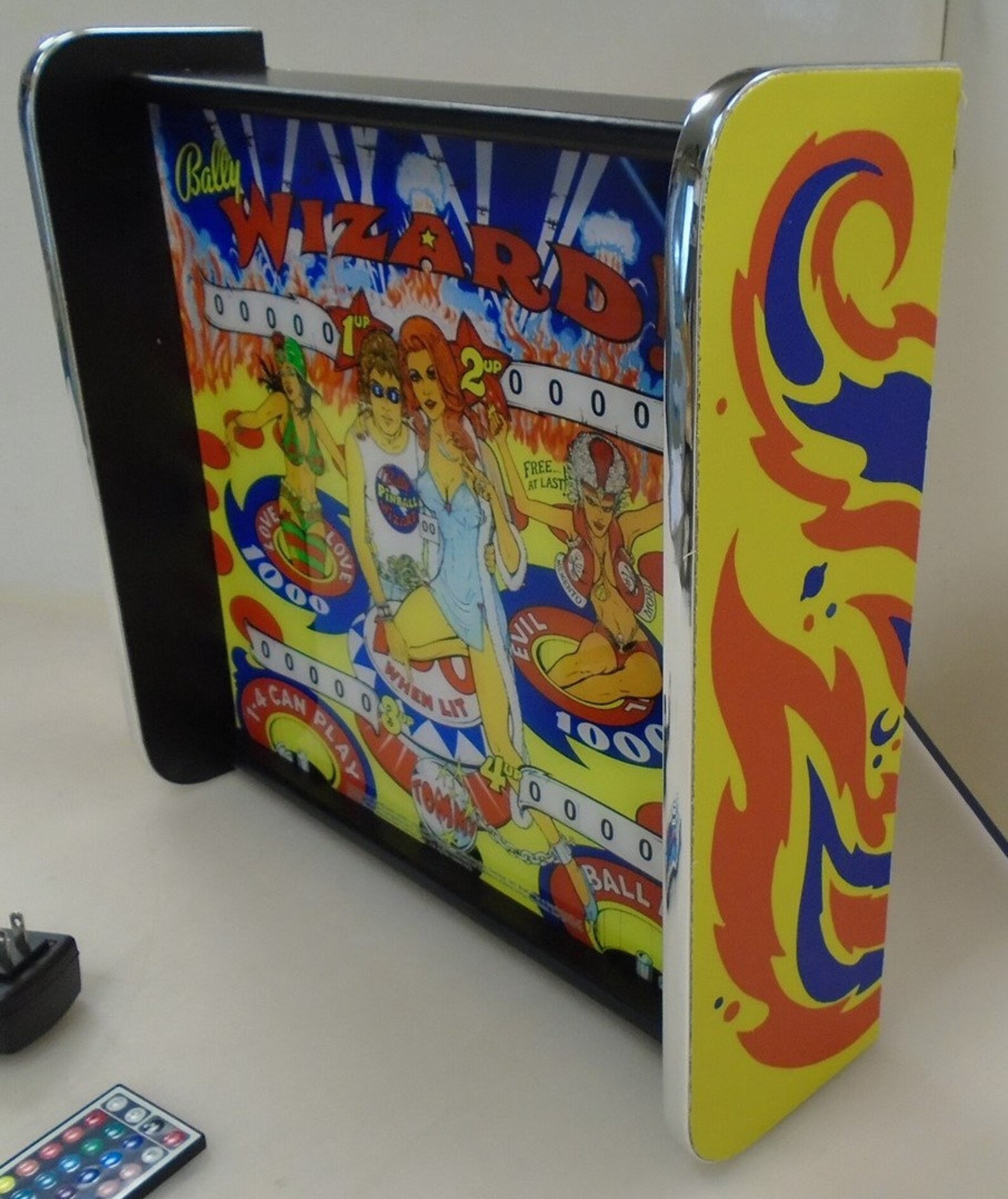 Bally Wizard Pinball Head LED Display Light Box - Etsy