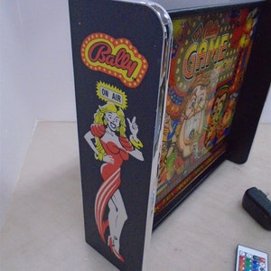 Bally the Game Show Pinball Head LED Display Light Box - Etsy
