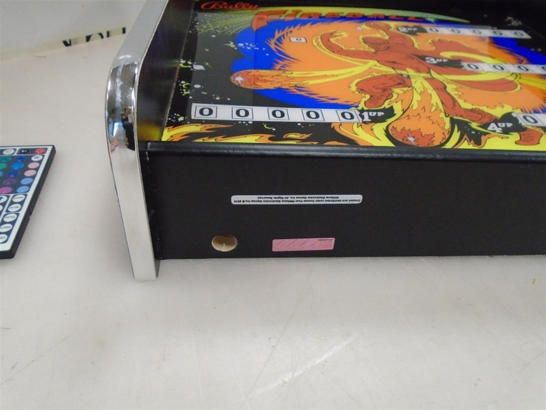Bally Fireball Pinball Head LED Display Light Box | Etsy