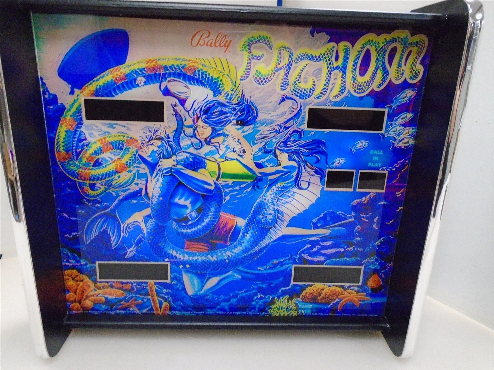Bally Fathom Pinball Head LED Display Light Box | Etsy