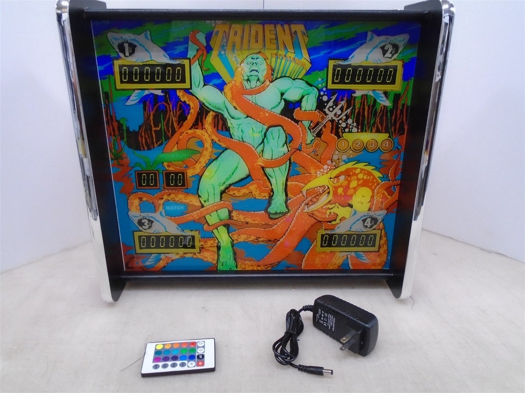 Stern Trident Pinball Head LED Display Light Box - Etsy