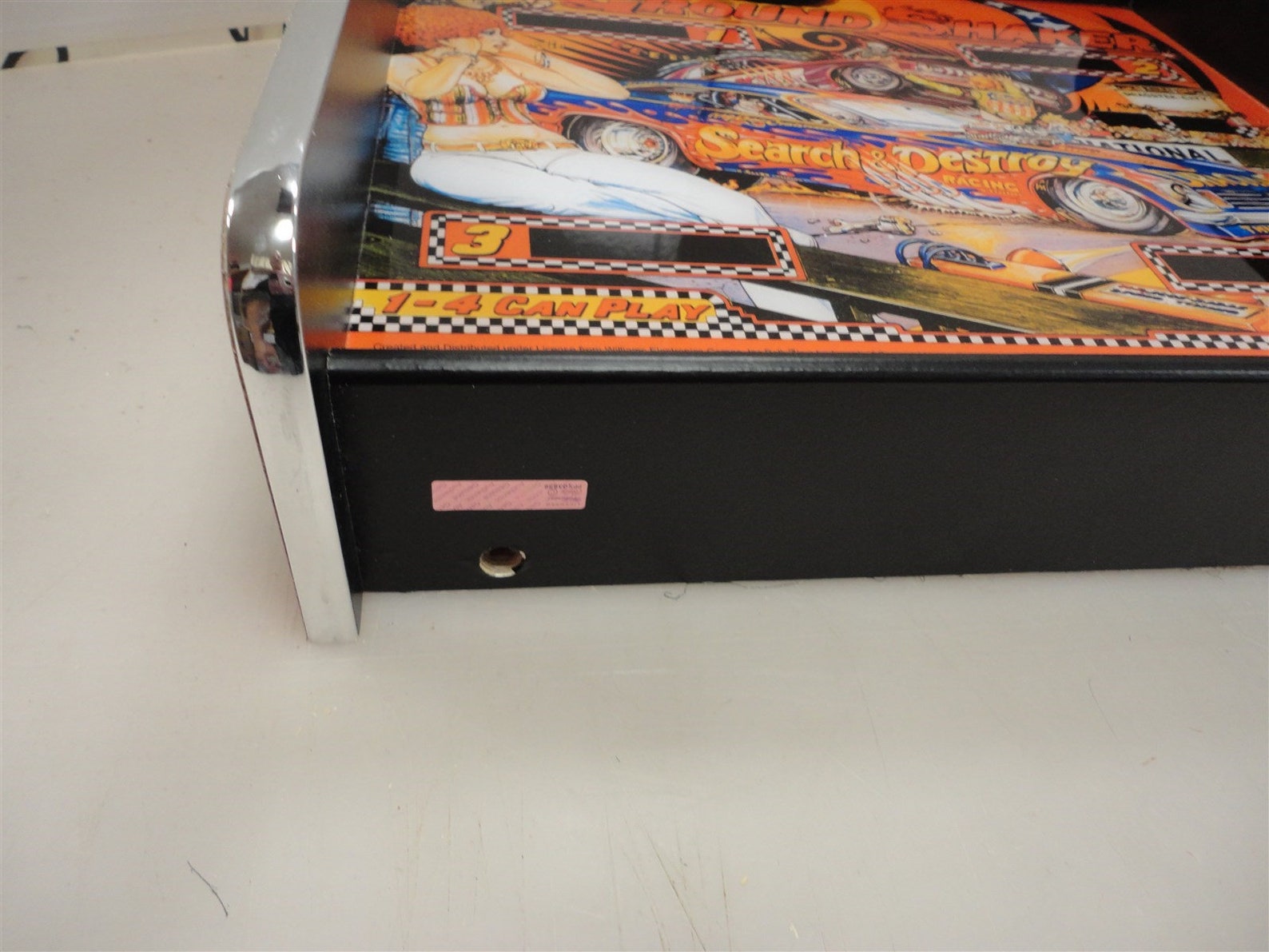 Bally Nitro Ground Shaker Pinball Head LED Display Light Box - Etsy
