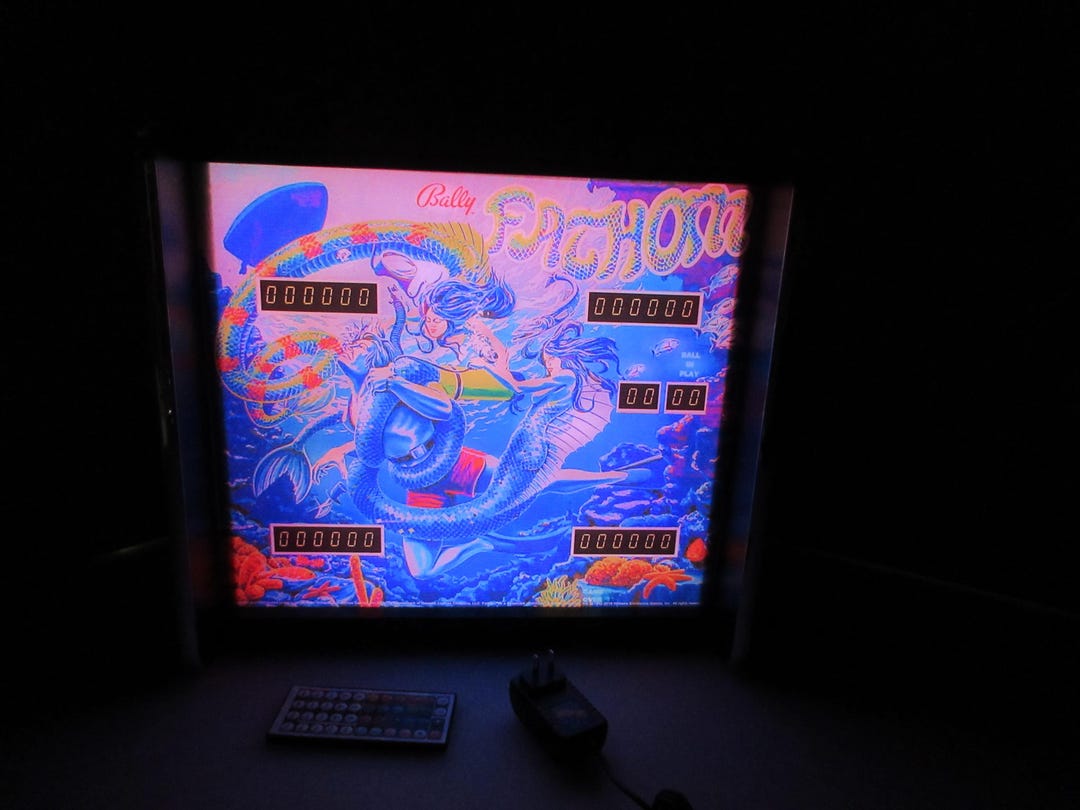 Bally Fathom Pinball Head LED Display Light Box - Etsy