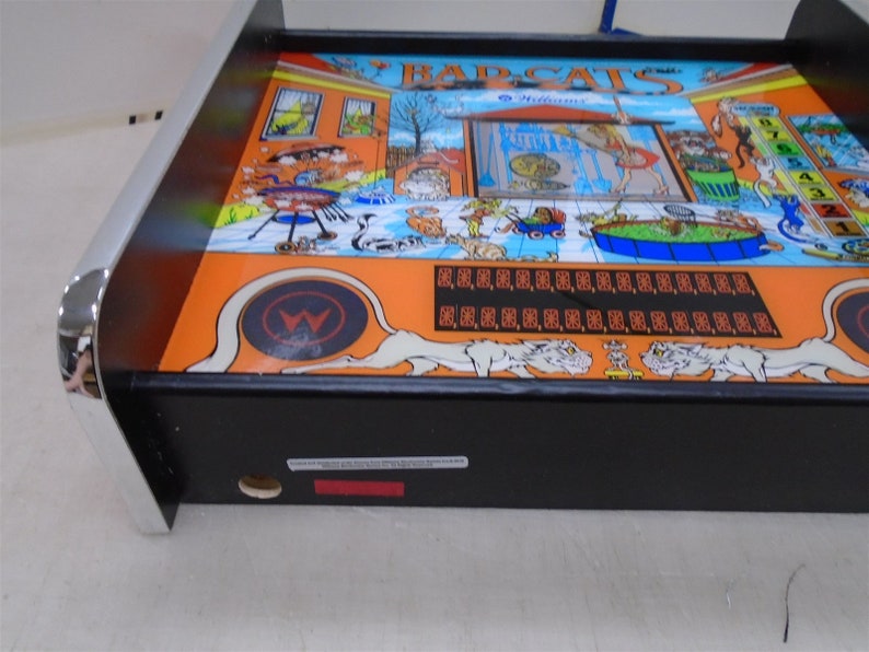 Williams Bad Cats Pinball Head LED Display Light Box - Etsy